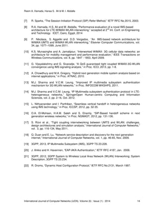 SIP-Based Mobility Management for LTE-WiMAX-WLAN Interworking Using IMS Architecture | PDF