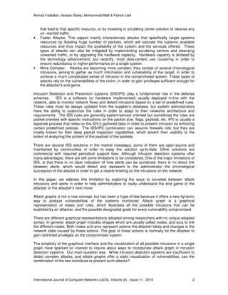 Application of Attack Graphs in Intrusion Detection Systems: An Implementation | PDF