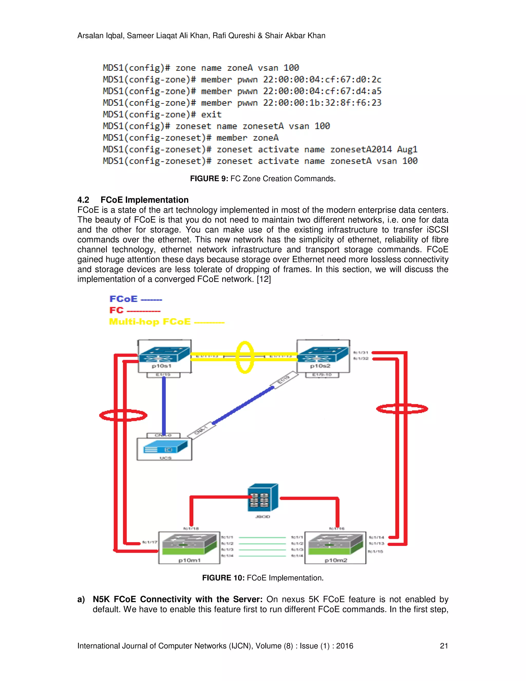 Unified Fabric: Data Centre Bridging and FCoE Implementation | PDF