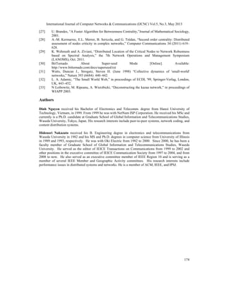 Centrality-Based Network Coder Placement For Peer-To-Peer Content Distribution | PDF