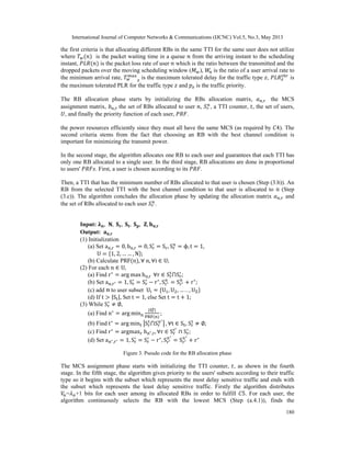 LTE QOS DYNAMIC RESOURCE BLOCK ALLOCATION WITH POWER SOURCE LIMITATION AND QUEUE STABILITY ...