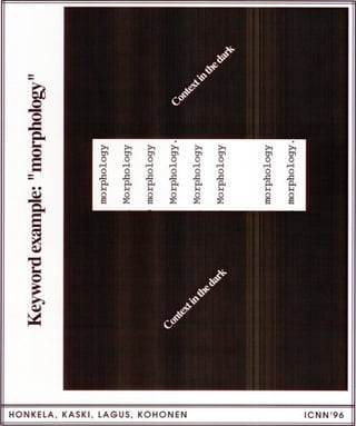 Timo Honkela: Exploration of Full-Text Databases with Self-Organizing Maps - with Samuel Kaski ...