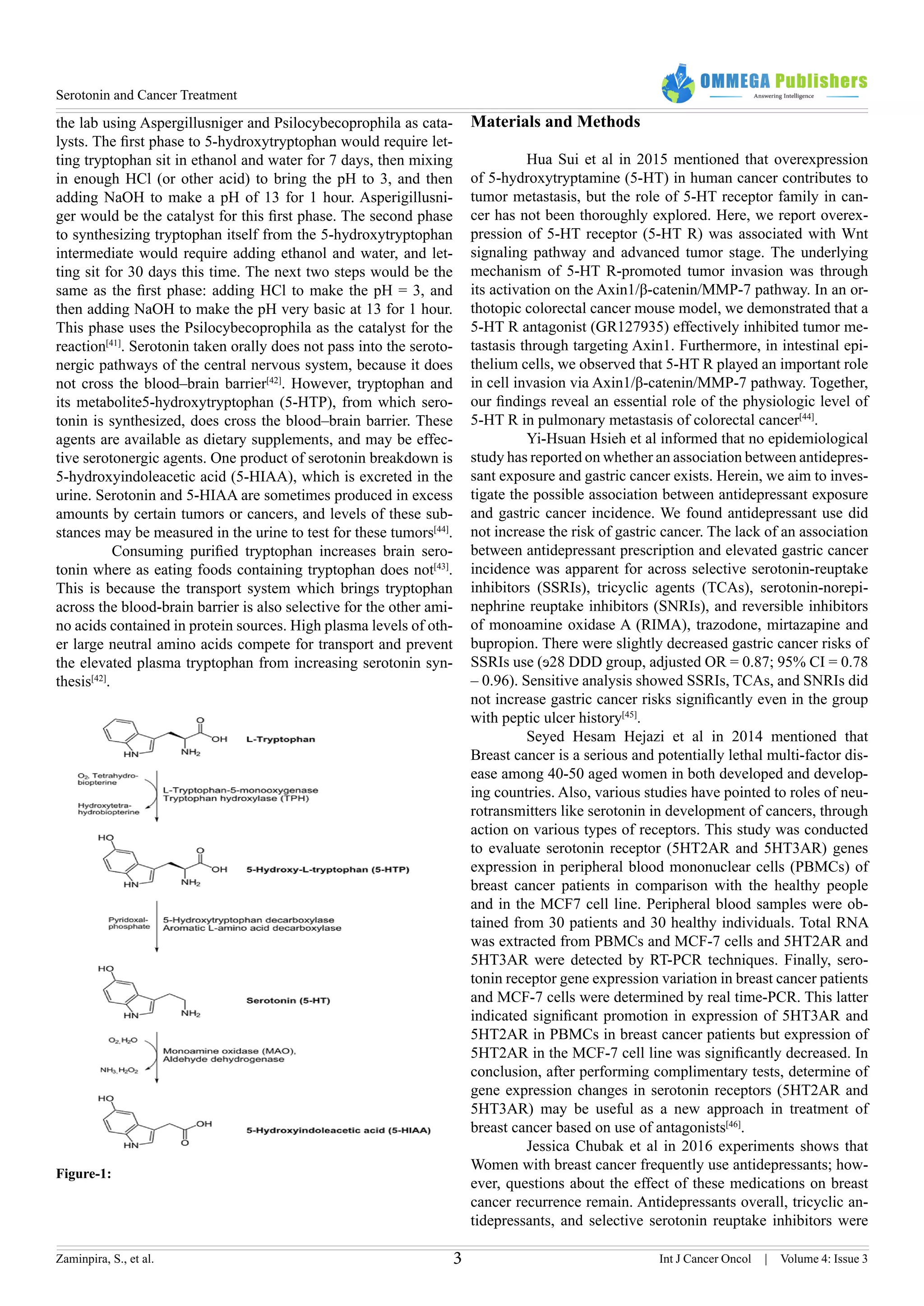 The Impact of Serotonin on the Cause and Treatment of Cancer | PDF