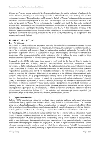 THE EFFECT OF ORGANIZATIONAL CULTURE, JOB SATISFACTION AND COMPENSATION ...