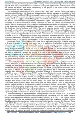 ARTIKEL PBL IJCRT JOURNAL | PDF