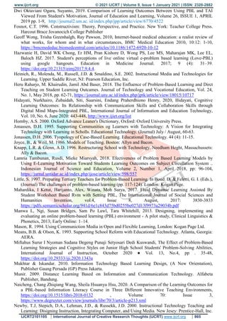 ARTIKEL PBL IJCRT JOURNAL | PDF