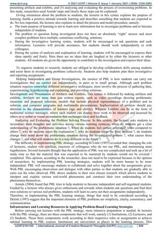 ARTIKEL PBL IJCRT JOURNAL | PDF