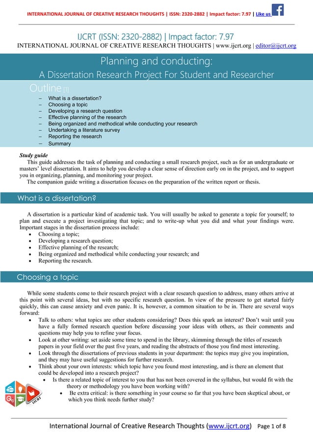 Ijcrt journal details | PDF | Postgraduate Education | College Education