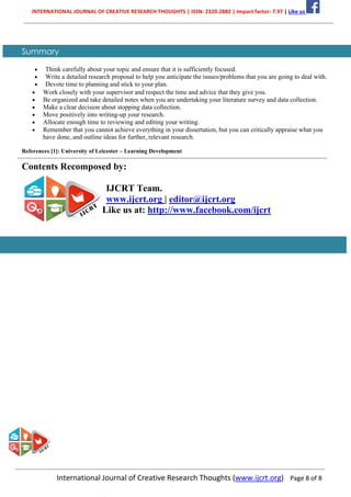 Ijcrt journal details | PDF