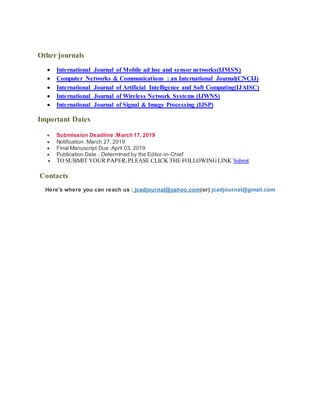 International Journal of VLSI & Communication Systems(IJCS) | PDF