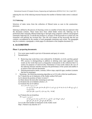 SIMILAR THESAURUS BASED ON ARABIC DOCUMENT: AN OVERVIEW AND COMPARISON | PDF | Search | Internet