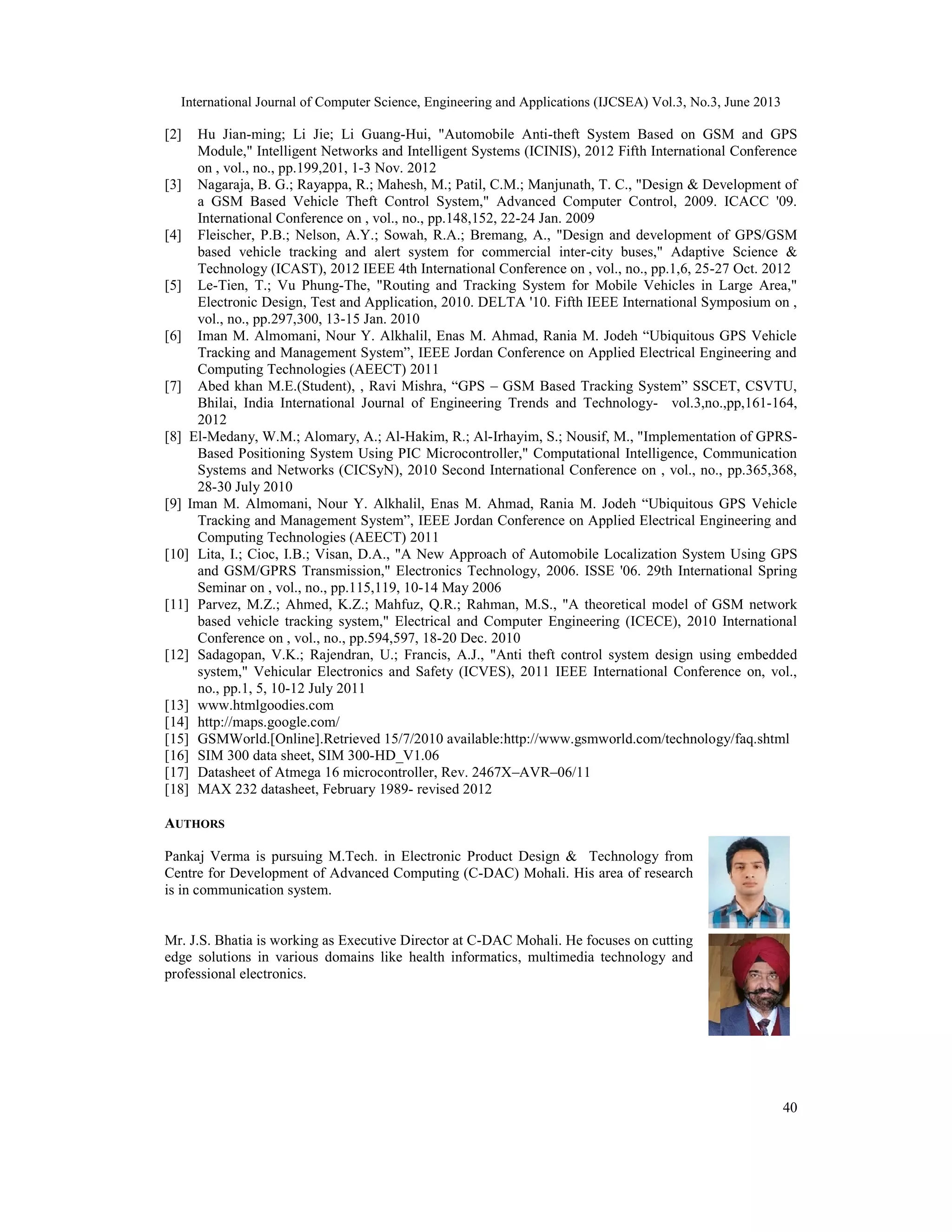 Design and development of gps-gsm based Tracking system with google map ...