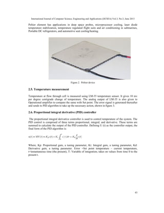 Heat pump design using peltier element For temperature control of the flow cell | PDF