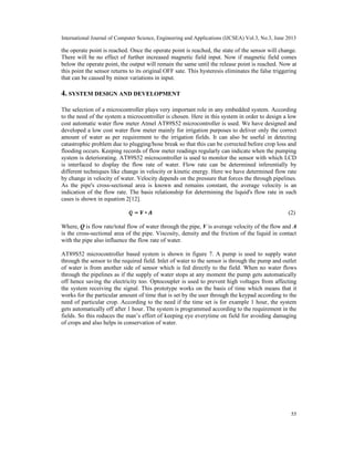 Design and development of automatic Water flow meter | PDF