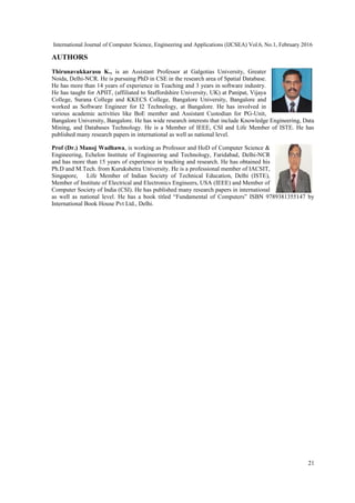 ANALYSIS AND COMPARISON STUDY OF DATA MINING ALGORITHMS USING RAPIDMINER | PDF