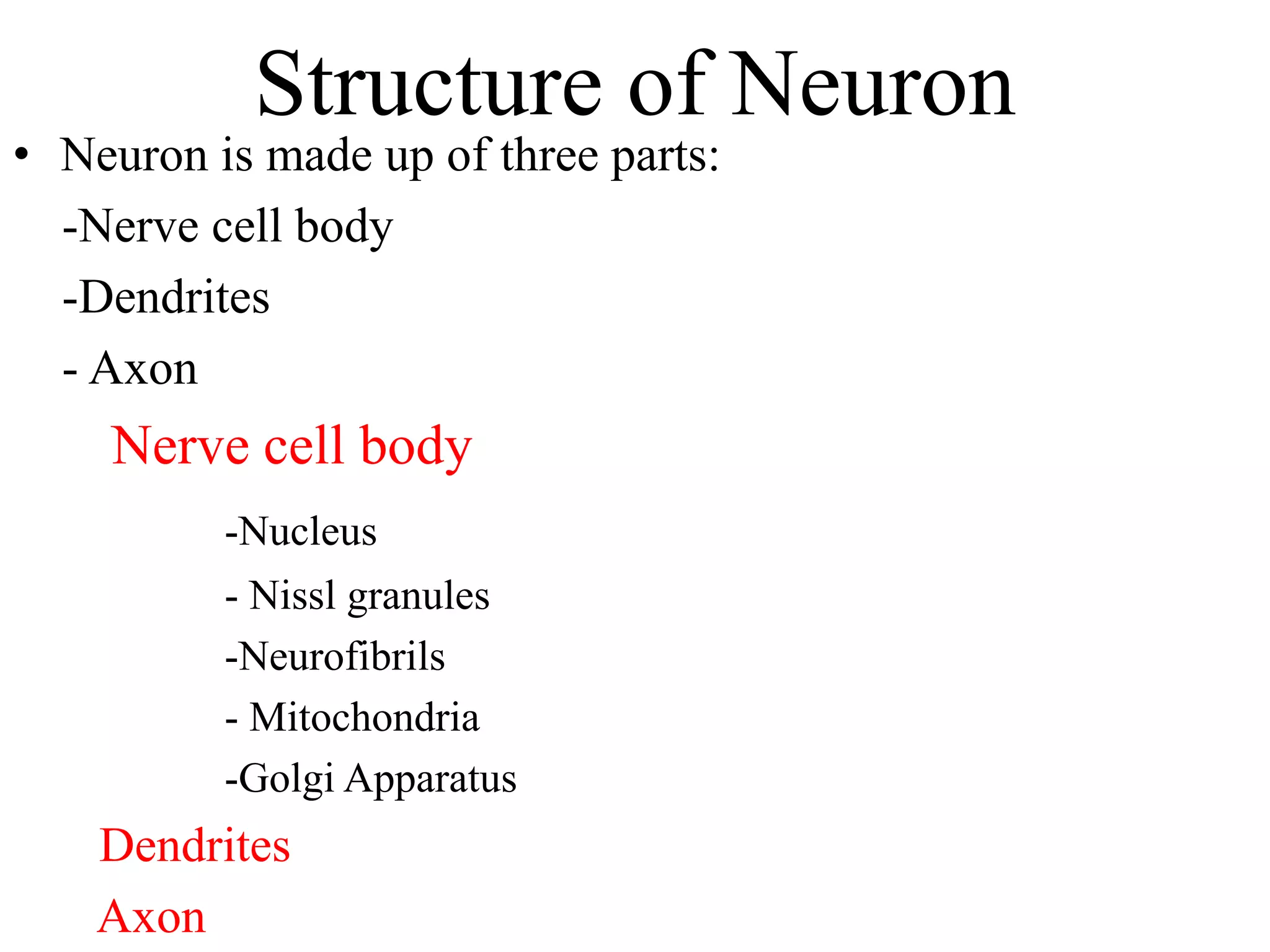 Nervous system (neuron & ion channels) | PPTX