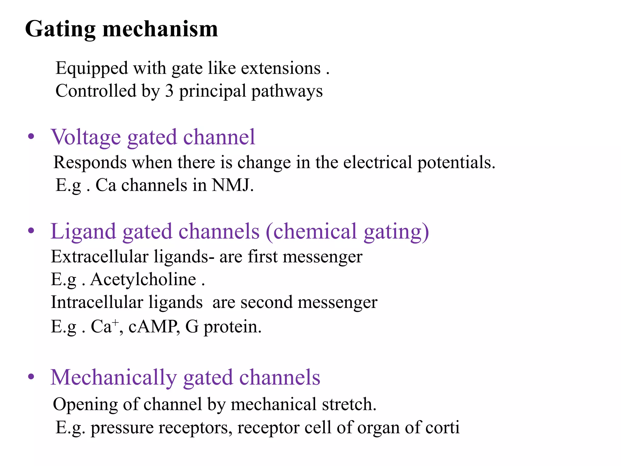 Nervous system (neuron & ion channels) | PPTX