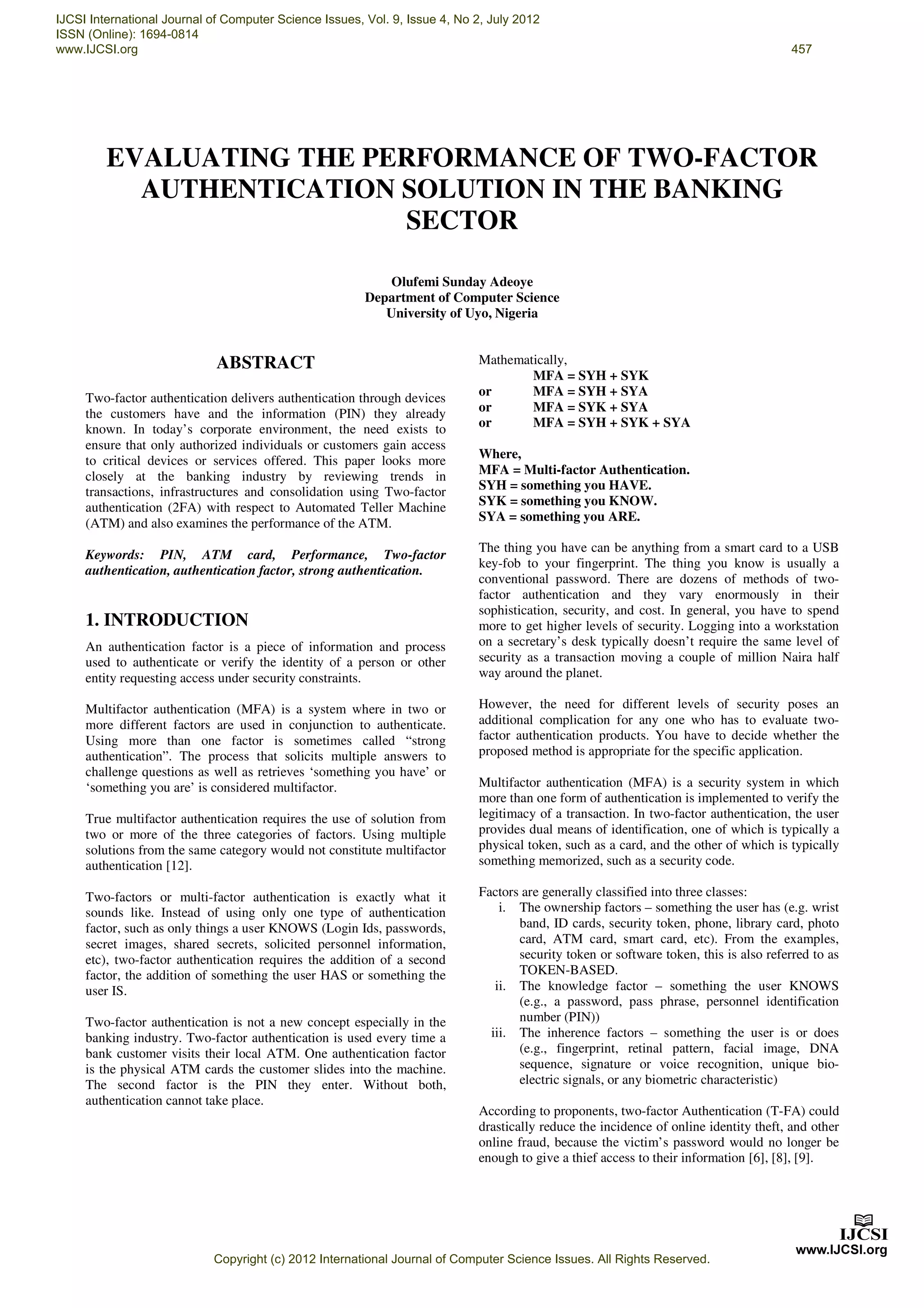 Ijcsi 9-4-2-457-462 | PDF