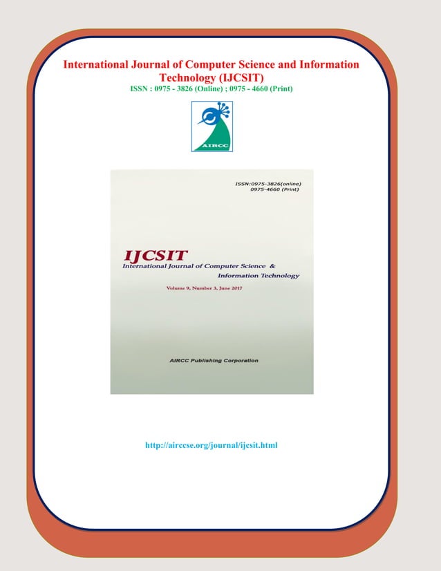 IJCSIT Citation (2009 to 2016) | PDF