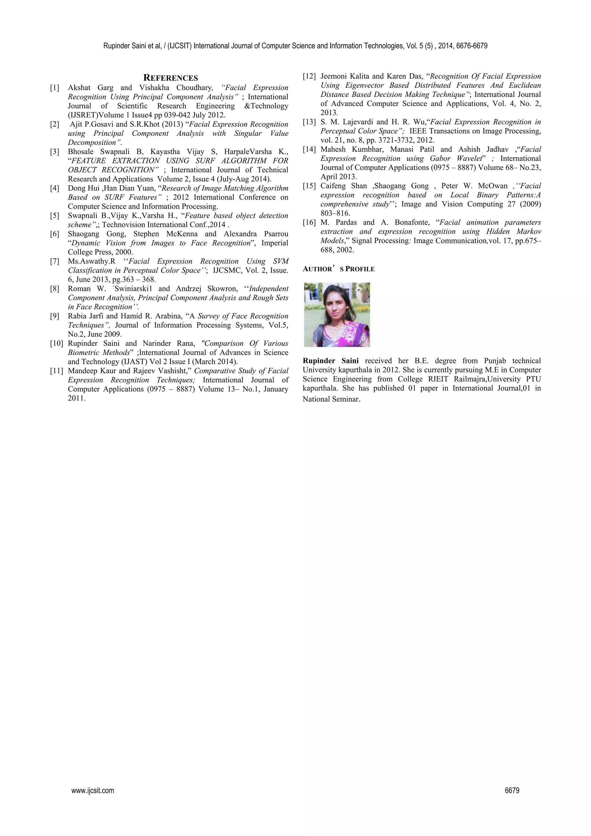 Facial Expression Recognition | PDF