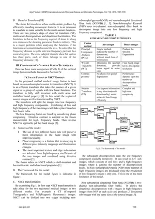 Medical image fusion based on NSCT and wavelet transform | PDF
