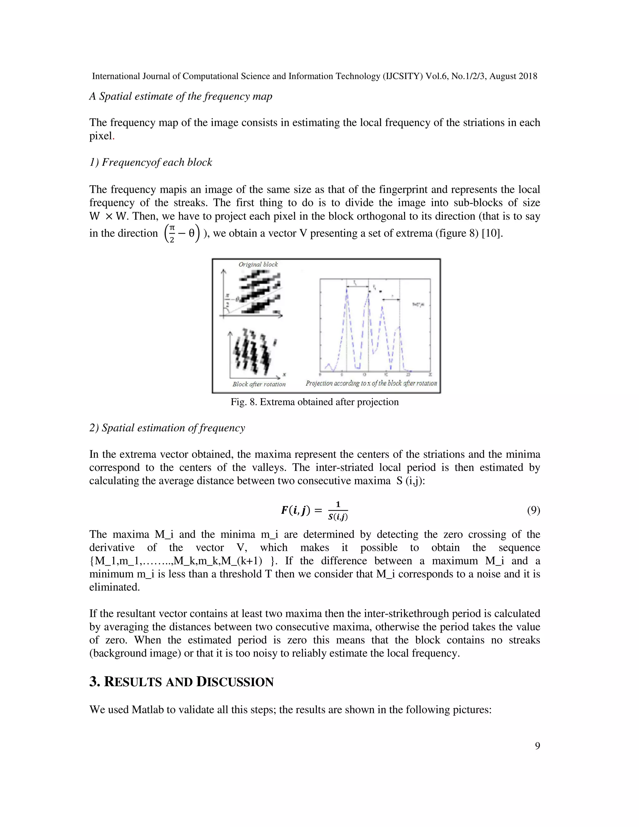 PREPROCESSING ALGORITHM FOR DIGITAL FINGERPRINT IMAGE RECOGNITION | PDF