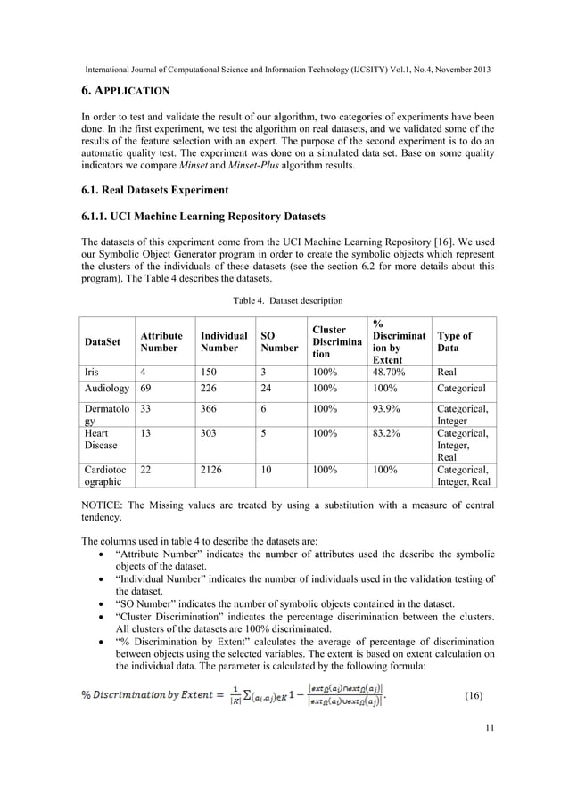Feature Selection On Boolean Symbolic Objects Pdf