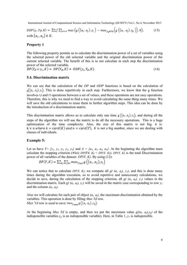 FEATURE SELECTION ON BOOLEAN SYMBOLIC OBJECTS | PDF