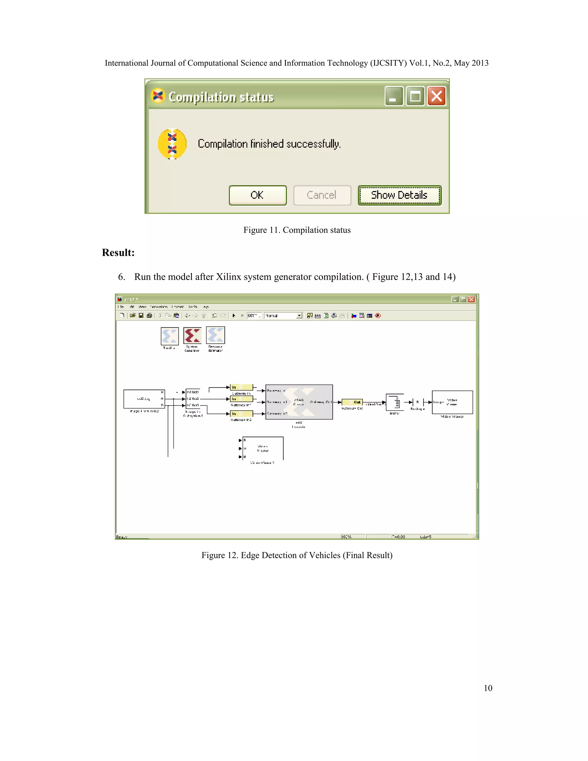 Hardware Software Co Simulation For Traffic Load Computation Using Matlab Simulink Model