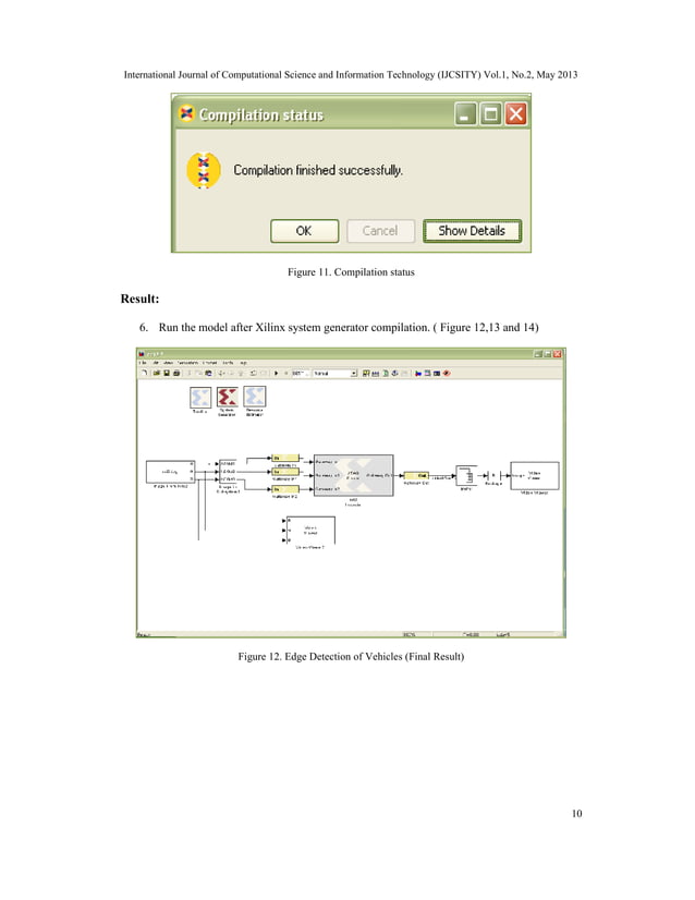 Hardware Software Co Simulation For Traffic Load Computation Using Matlab Simulink Model