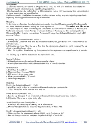 Antimicrobial,Antifungal and Wound Healing Activity of Novel Dracaena ...