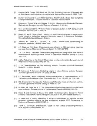 Outliers In Data Envelopment Analysis | PDF