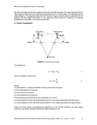 An Enhanced Computer Vision Based Hand Movement Capturing System with Stereo Vision | PDF