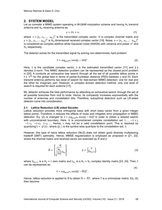 Hardware Architecture of Complex K-best MIMO Decoder | PDF