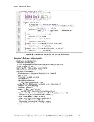 Dynamic Multi Levels Java Code Obfuscation Technique (DMLJCOT) | PDF