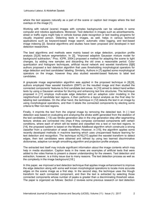 A Survey On Thresholding Operators of Text Extraction In Videos | PDF