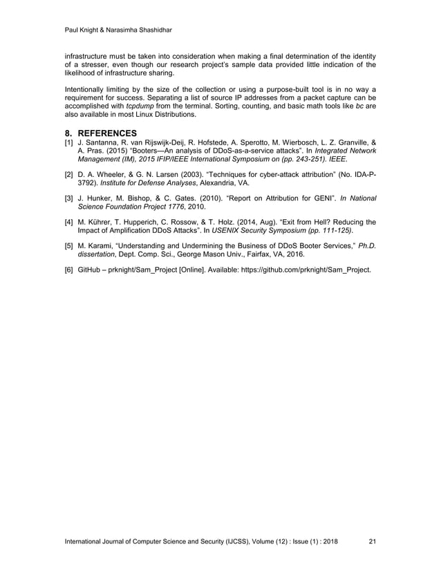 DoS Forensic Exemplar Comparison to a Known Sample | PDF | Information ...