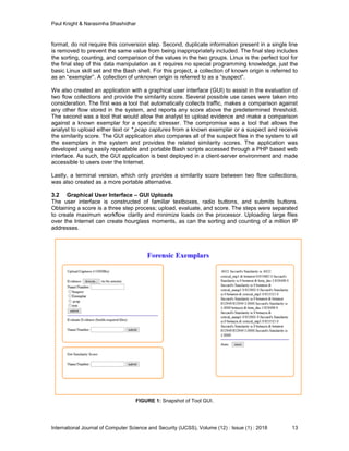 DoS Forensic Exemplar Comparison to a Known Sample | PDF | Information ...