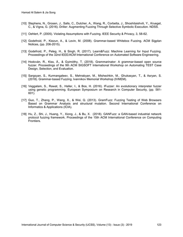 A Review on Grammar-Based Fuzzing Techniques | PDF