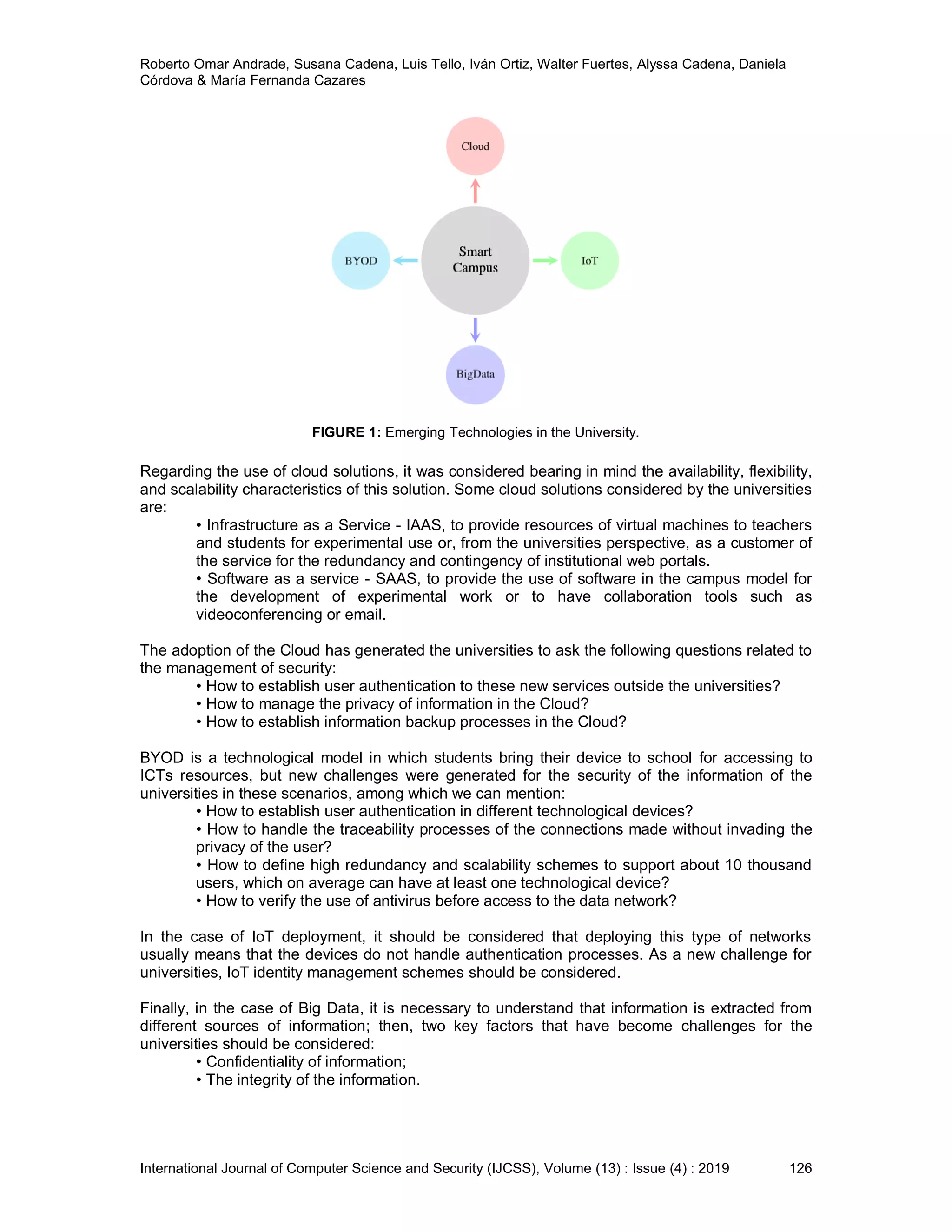 Information Security Management in University Campus Using Cognitive ...