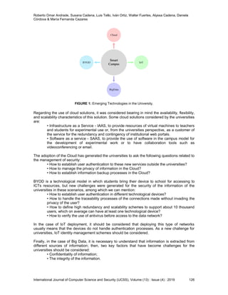 Information Security Management in University Campus Using Cognitive ...
