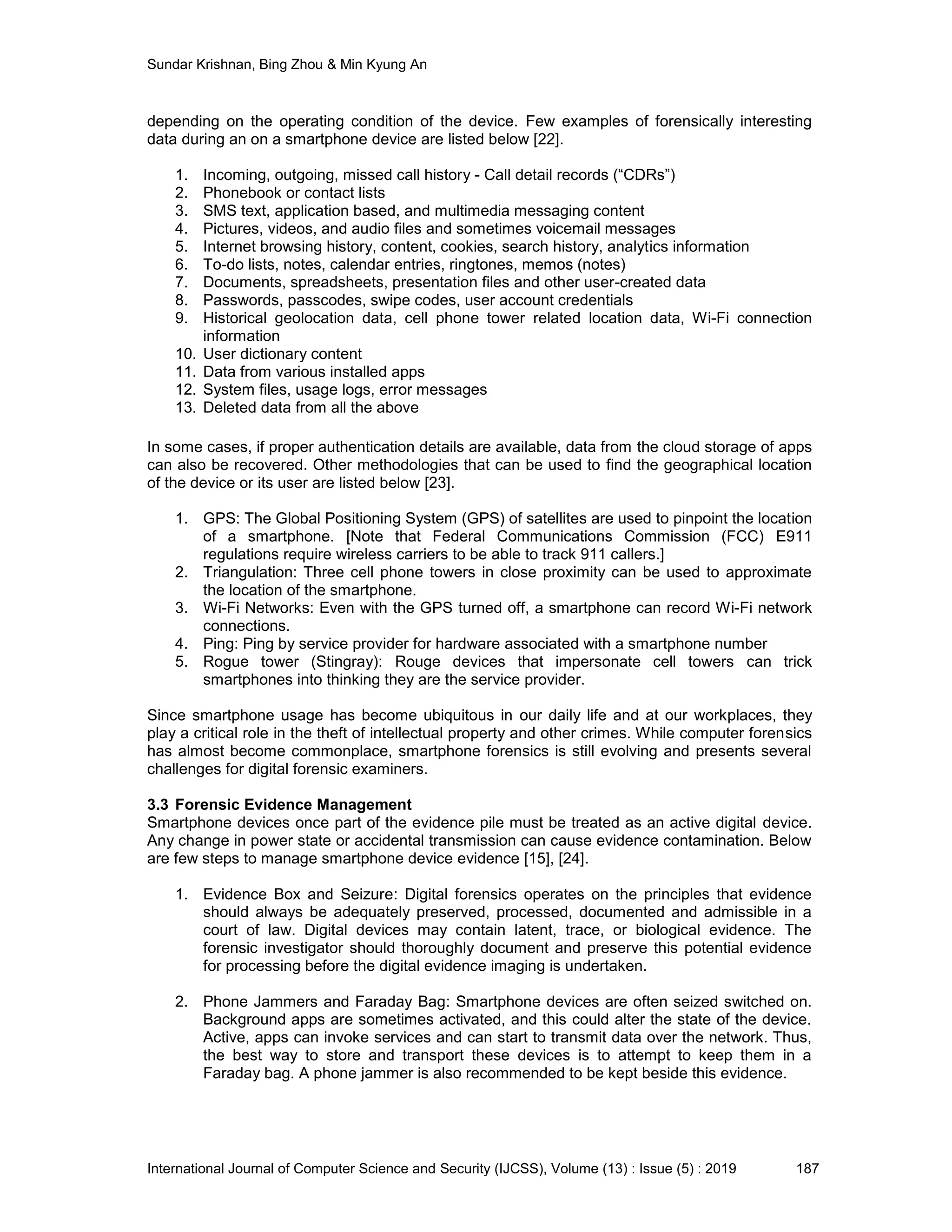 Smartphone Forensic Challenges | PDF