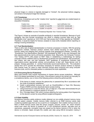 Smartphone Forensic Challenges | PDF