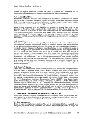 Smartphone Forensic Challenges | PDF