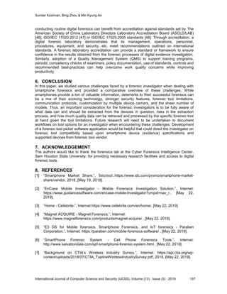 Smartphone Forensic Challenges | PDF