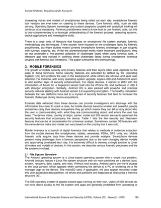 Smartphone Forensic Challenges | PDF