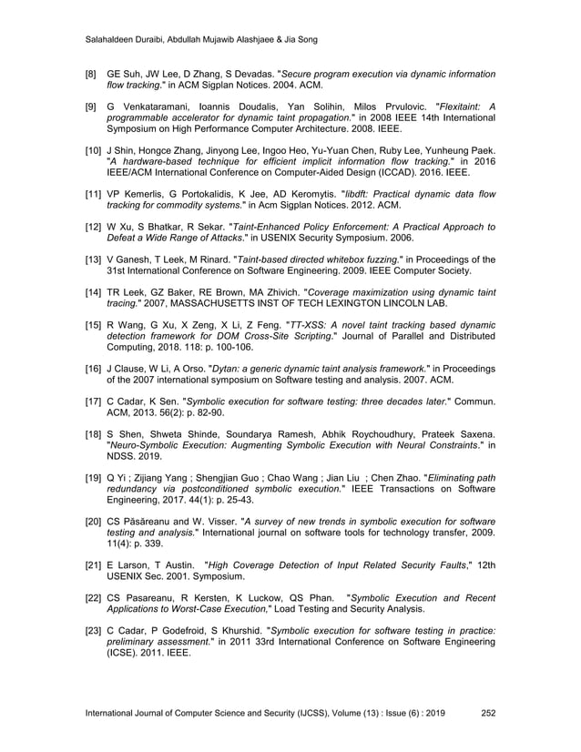 A Survey Of Symbolic Execution Tools Pdf Programming Languages