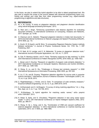 Combining Approximate String Matching Algorithms and Term Frequency In The Detection of ...