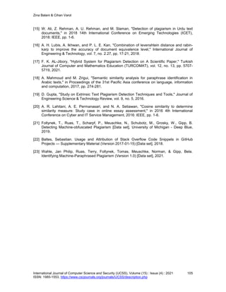 Combining Approximate String Matching Algorithms and Term Frequency In The Detection of ...