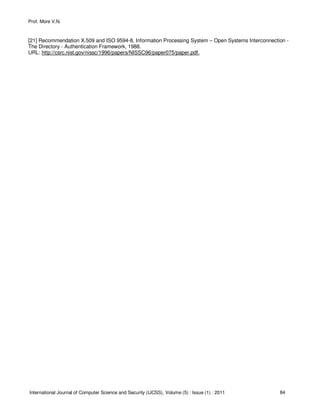 Authentication and Authorization Models | PDF